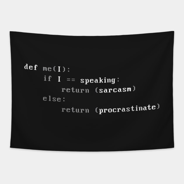 Hard Coded [Python] - Geek - Tapestry | TeePublic