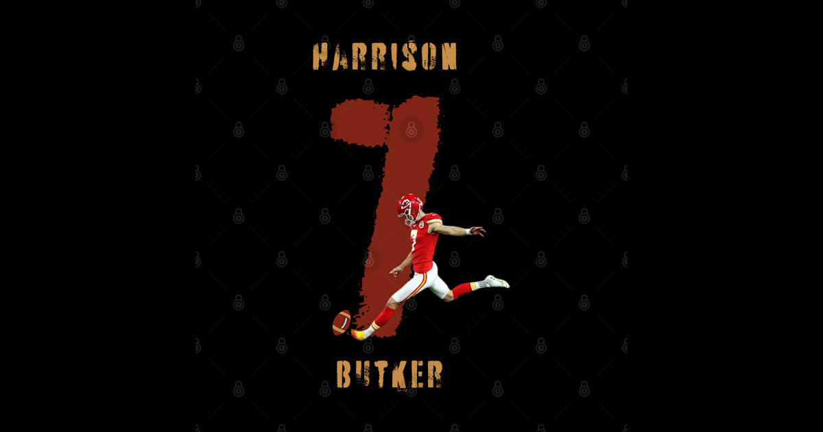 Harrison Butker - Harrison Butker - Sticker | TeePublic