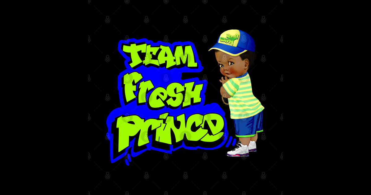 team fresh prince - Team Fresh Prince - Sticker | TeePublic