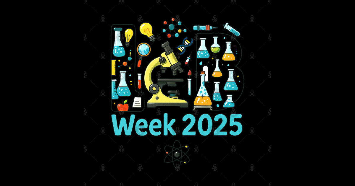 Retro Lab Week 2025 Lab Medical Science Laboratory Lab Squad T-Shirt ...