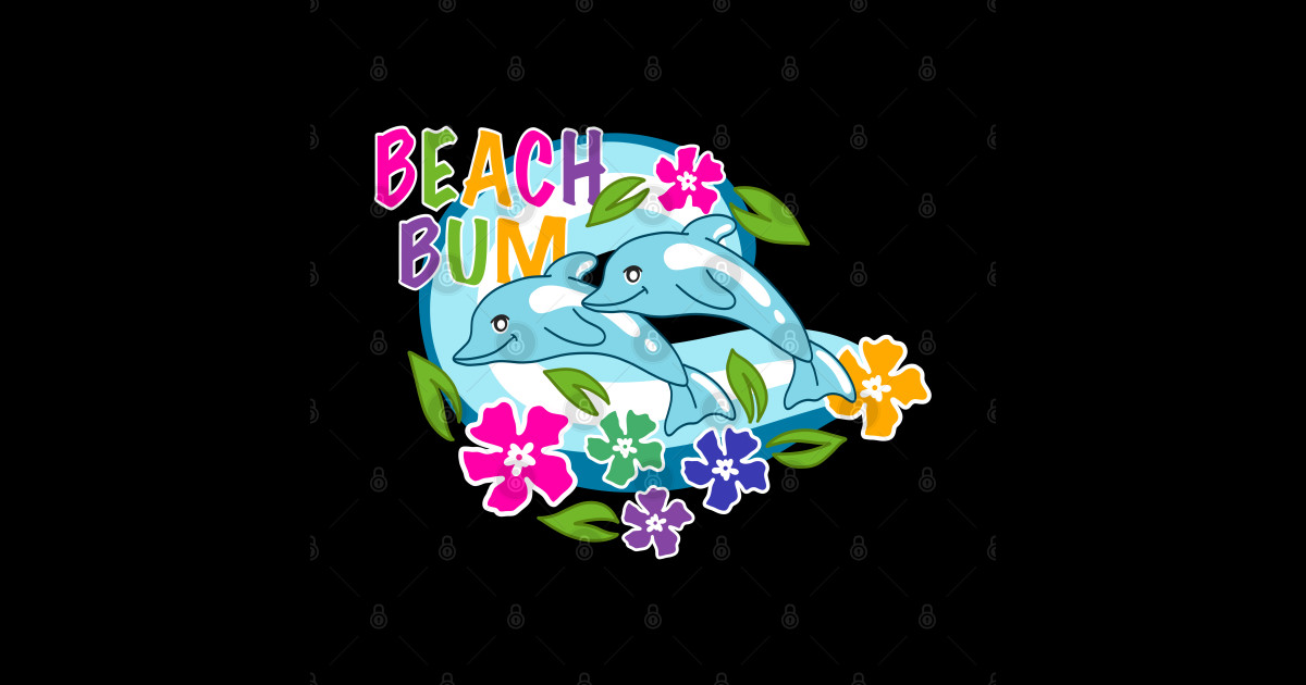 Bimbocore Y2K 2000s Aesthetic Room Decor Pattern - Malibu - Sticker ...