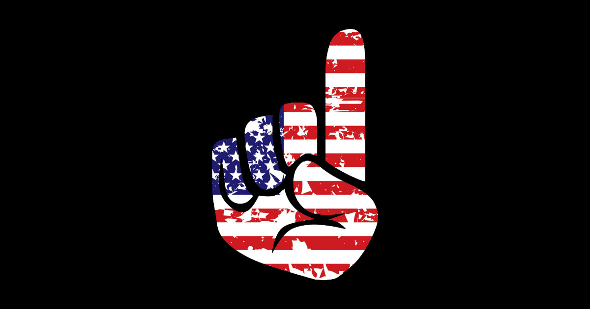 USA American Flag ASL Sign Language 4th Of July Shirt Gifts - Asl Sign ...