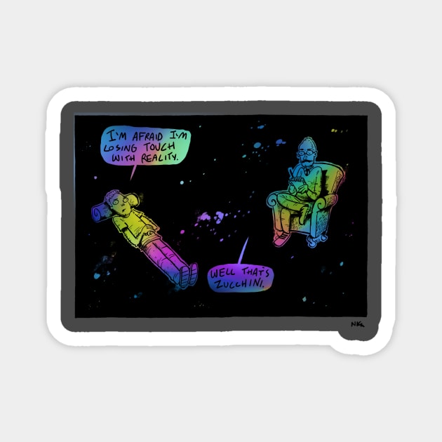 Losing touch with reality - Trippy - Magnet | TeePublic