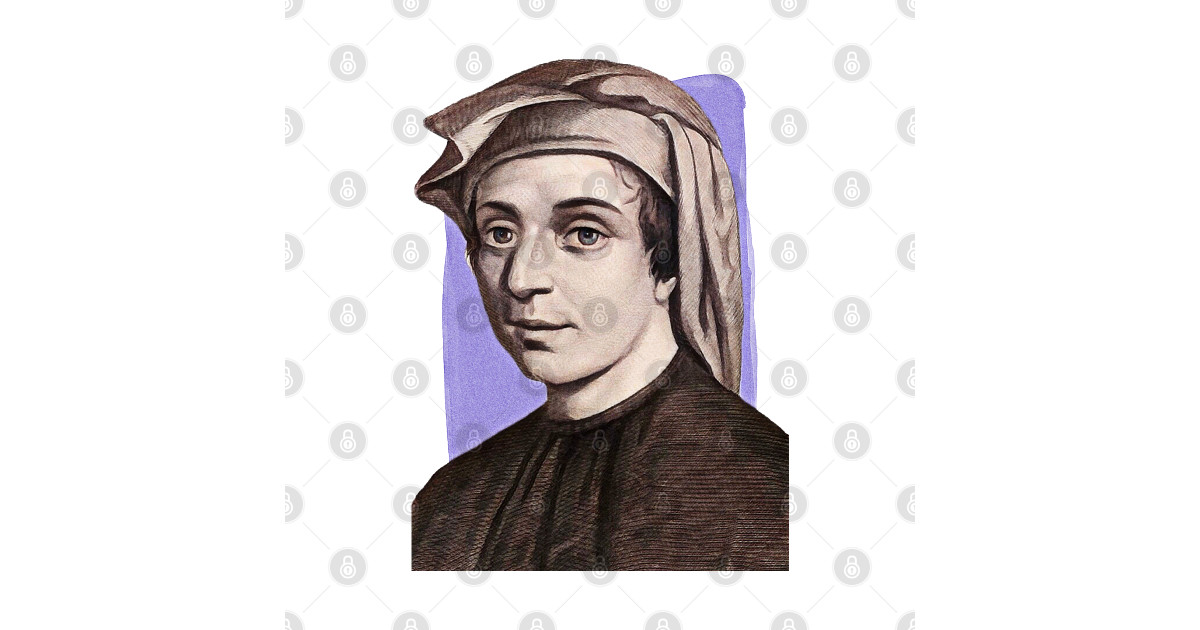 Italian mathematician Fibonacci illustration - Fibonacci - T-Shirt ...