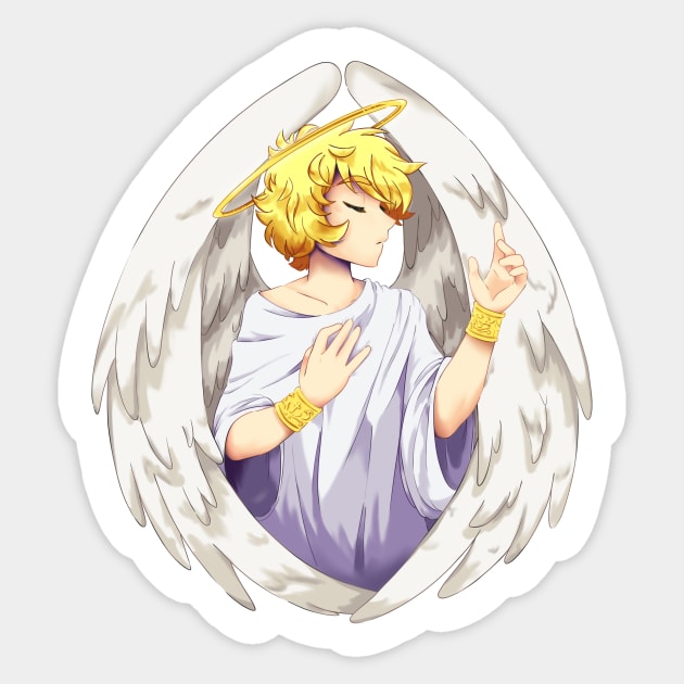 Angelic - Angel - Sticker | TeePublic