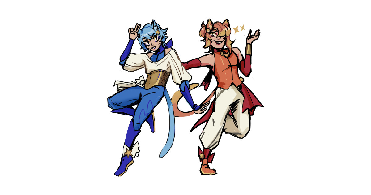 Catboy Idols Duo - Catboy - T-Shirt | TeePublic