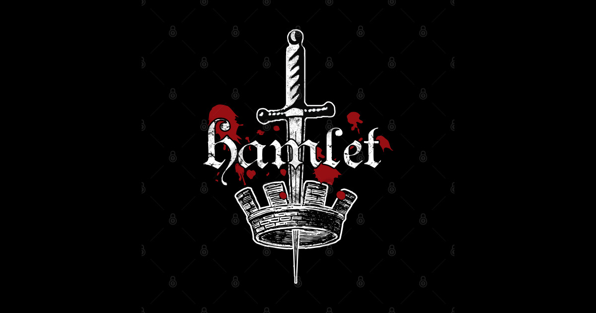 Hamlet by William Shakespeare - Shakespeare - T-Shirt | TeePublic