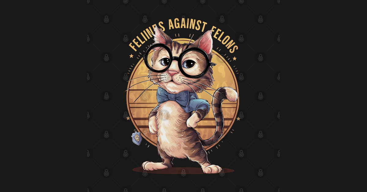 FELINES AGAINST FELONS 2024 | KAMALA CAT LADY - Felines Against Felons ...