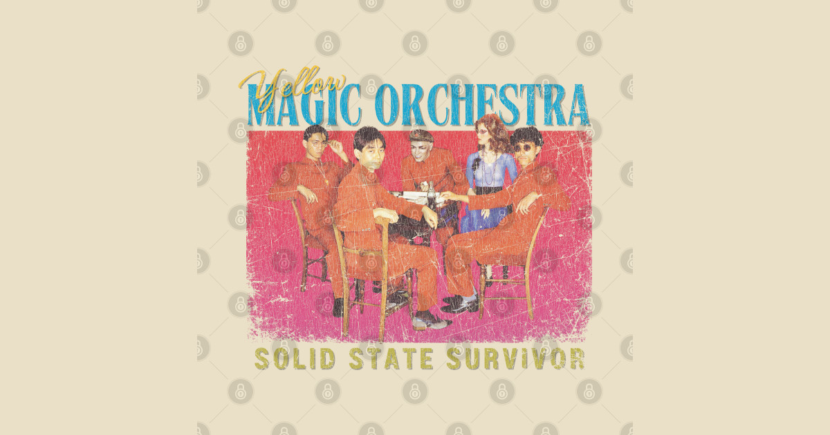 Yellow Magic Orchestra Vintage 1978 // Solid State Survivor Original ...