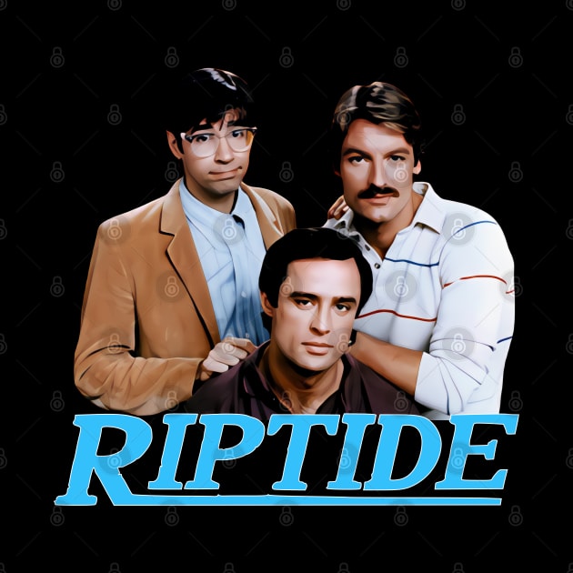 Riptide - Group - 80s Tv Show - Classic Tv Shows - Pin | TeePublic