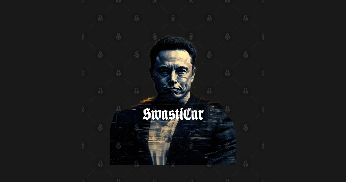 Elon Musk: SwastiCar No. 3 - Elon Musk - T-Shirt | TeePublic