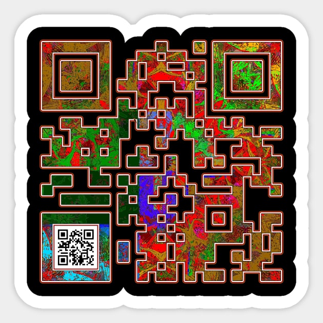 Destiny QR Code - Destiny - Sticker | TeePublic