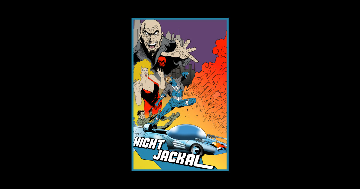 Night Jackal Comic Cover Art - Night Jackal - Posters and Art Prints ...