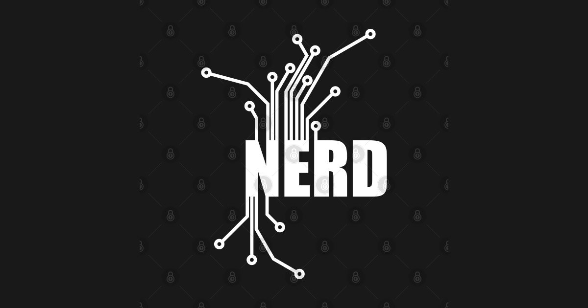 Nerd Circuit Board - Computer CPU Technology Nerd Design - Nerds - T ...