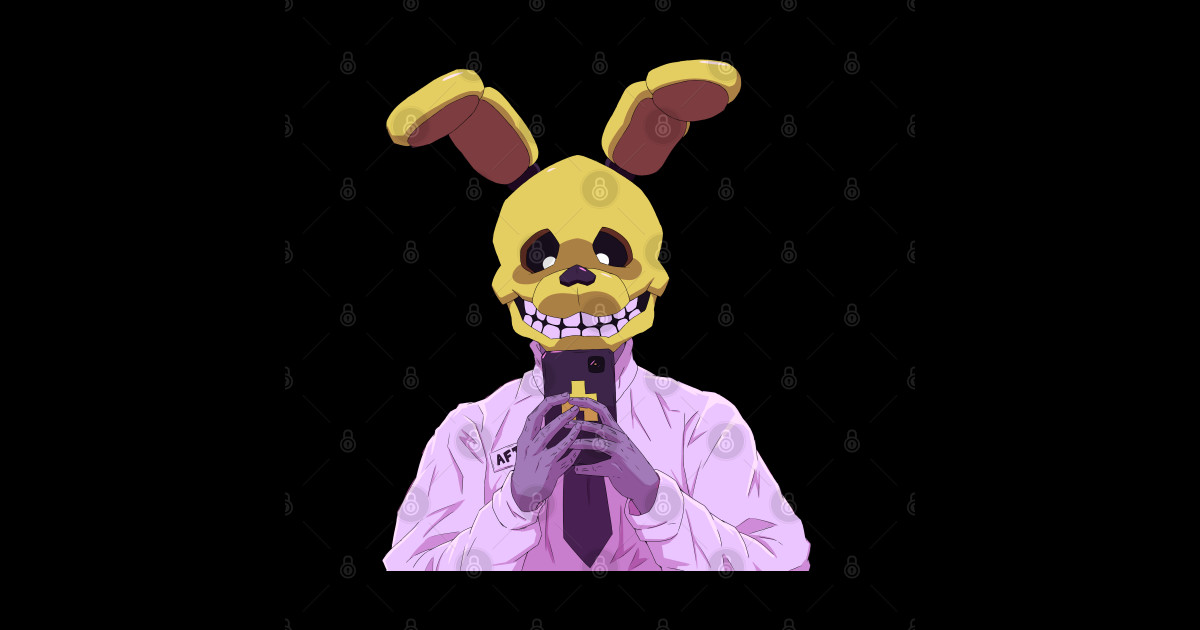 FNAF:Springbonnie taking photo - Fnaf - Posters and Art Prints | TeePublic