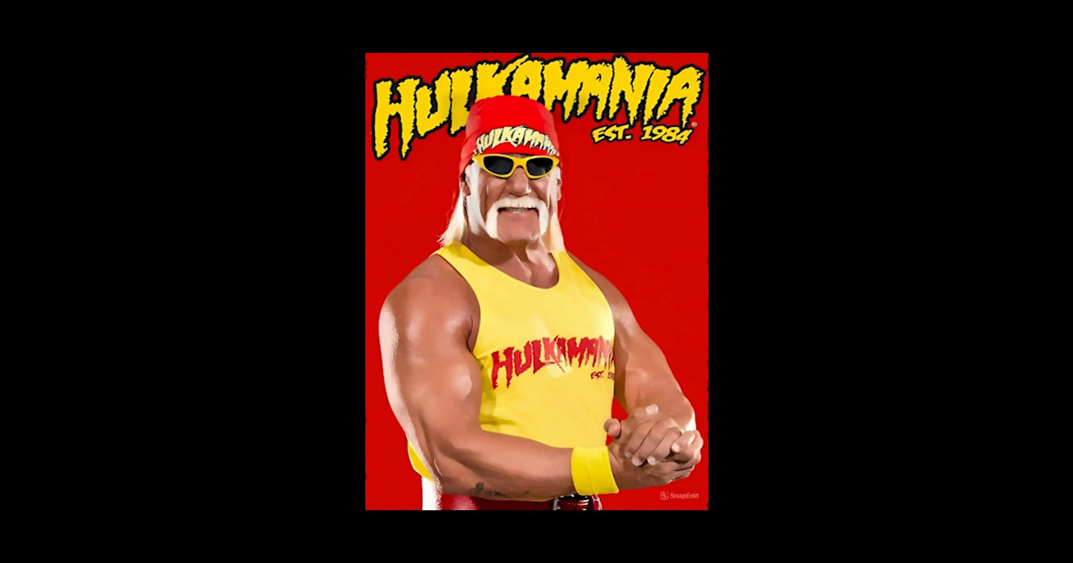 Hulk Hogan Vintage - Hulk Hogan - Sticker | TeePublic