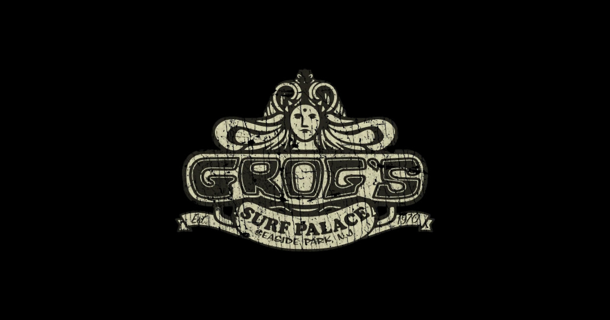 Grog's Surf Palace 1970 - (Verge Club) - New Jersey - Sticker | TeePublic