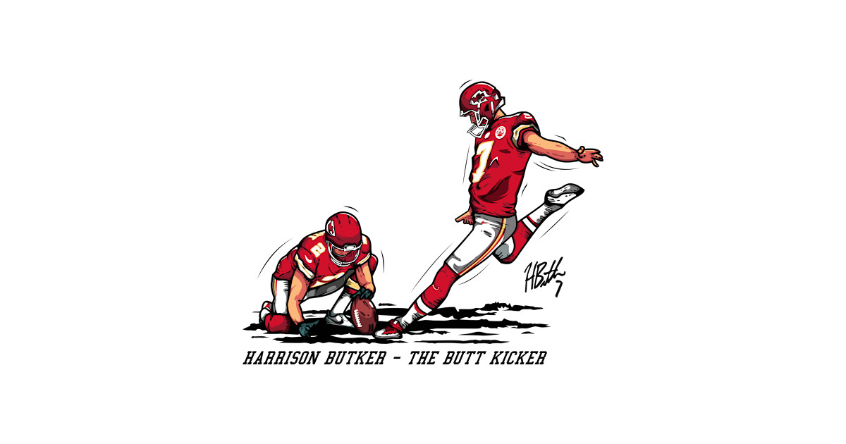 Harrison Butker Kansas City Football - Harrison Butker - T-Shirt ...
