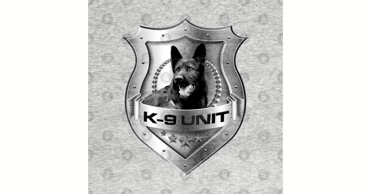 Metal K-9 Unit Badge - German Shepherd - K9 Unit - Sticker | TeePublic