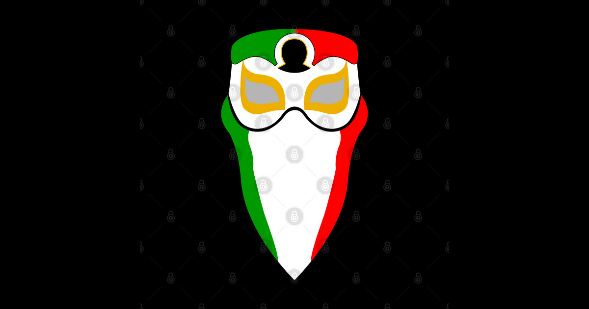 Bandido Mask - Pro Wrestling - Sticker | TeePublic