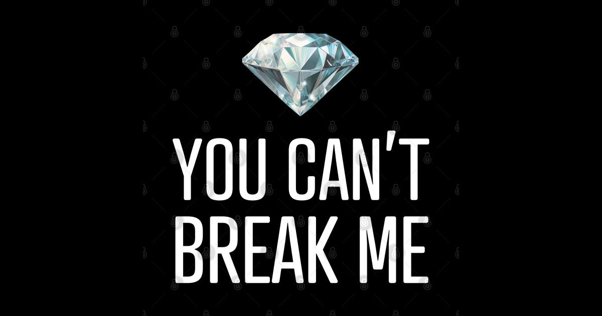 You Can't Break Me - Black Queen - Sticker | TeePublic