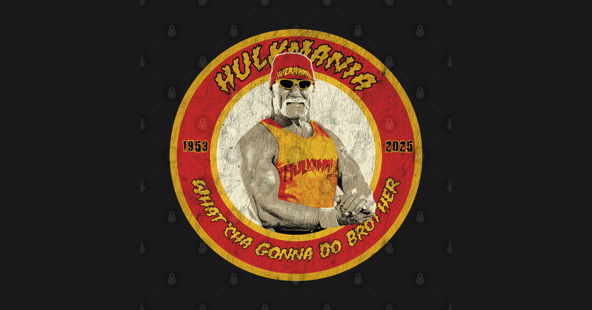 Vintage Distressed Hulk Hogan - Hulk Hogan - T-Shirt | TeePublic