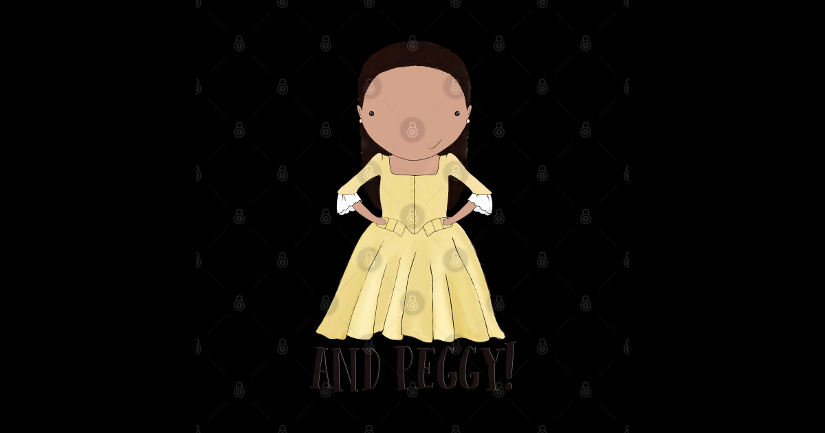 And Peggy - Hamilton - Sticker | TeePublic