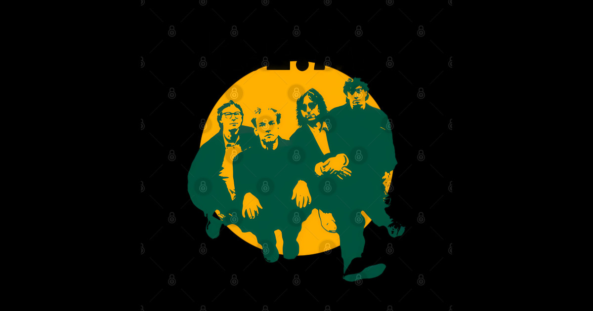 Vintage R.E.M. Band logo - Rem Band - Sticker | TeePublic