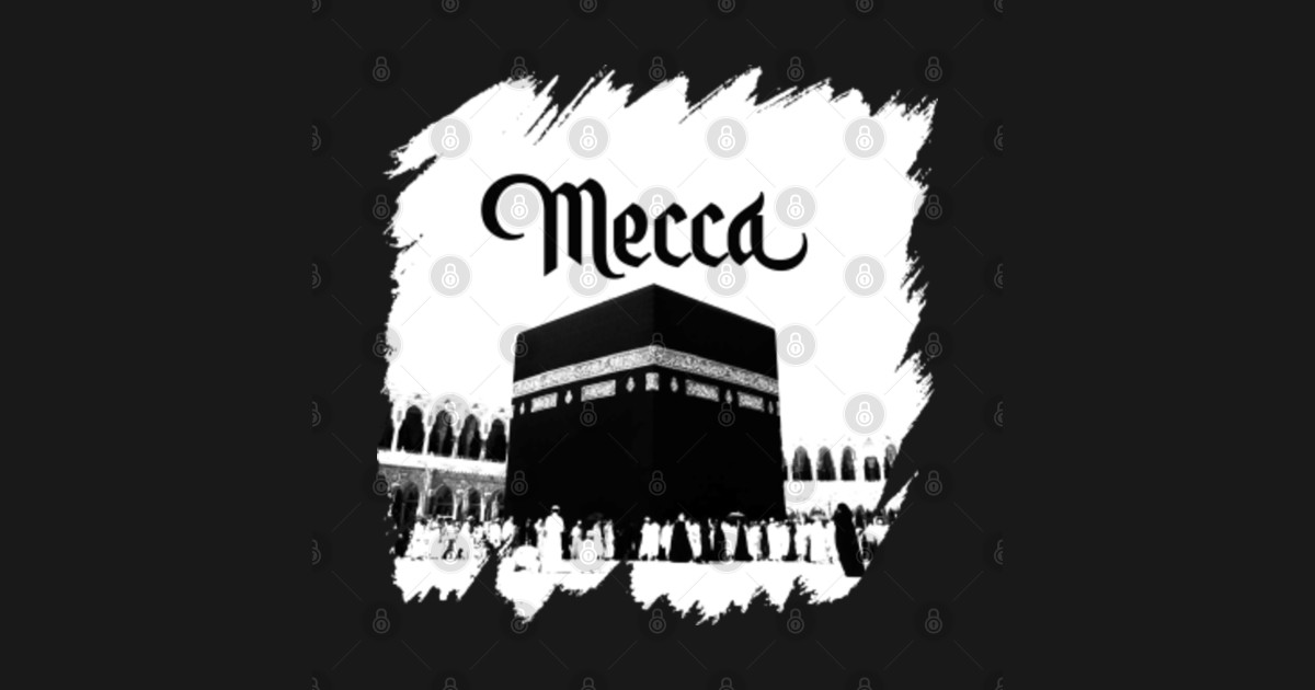 Islamic Mecca Design for Muslims - Mecca - T-Shirt | TeePublic
