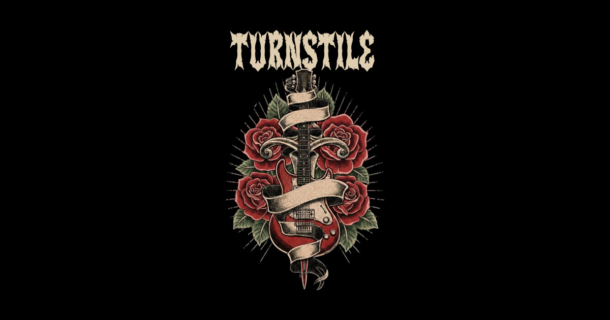 TURNSTILE BAND FAN ART - Turnstile Band Fan Art - Sticker | TeePublic