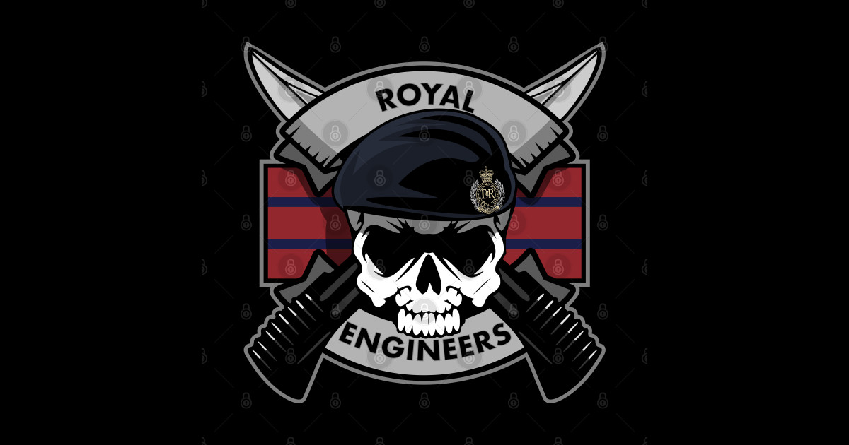 Royal Engineers - British Army Engineers - Sticker | TeePublic