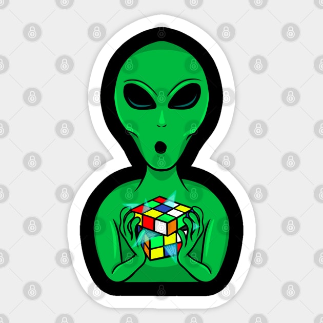 Alien - Rubik's Cube Inspired Design for people who know How to Solve a ...
