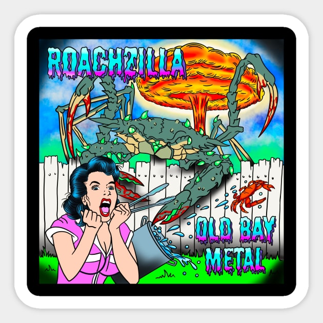 OBM Album Cover - Old Bay - Sticker | TeePublic