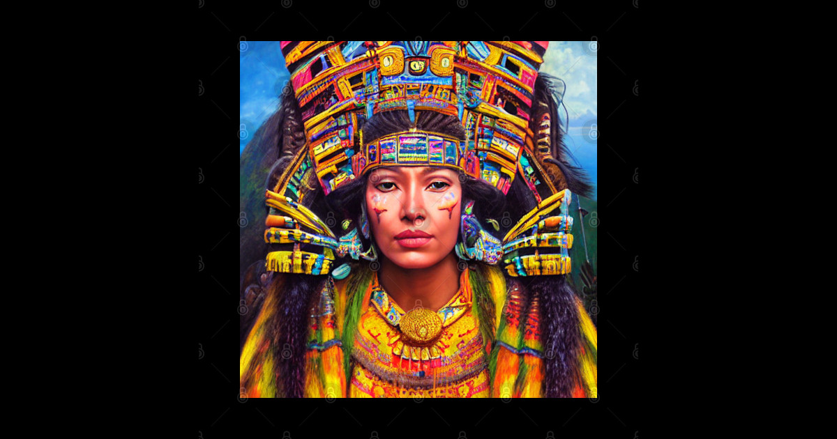Inca Goddess #5 - Inca - Sticker | TeePublic