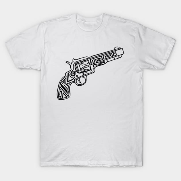 The Roller Revolver - Revolver - T-Shirt | TeePublic