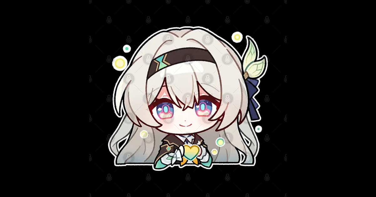 Honkai Star Rail Chibi Firefly - Honkai Star Rail - Posters and Art ...