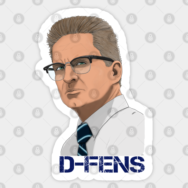 Falling Down D-FENS - Falling Down - Sticker | TeePublic