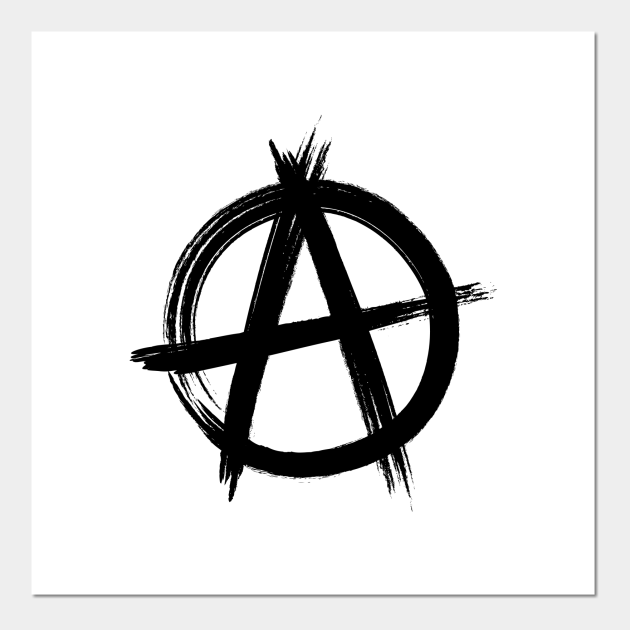 Circle-A Anarchy Symbol (light t-shirt version) - Anarchy - Posters and ...