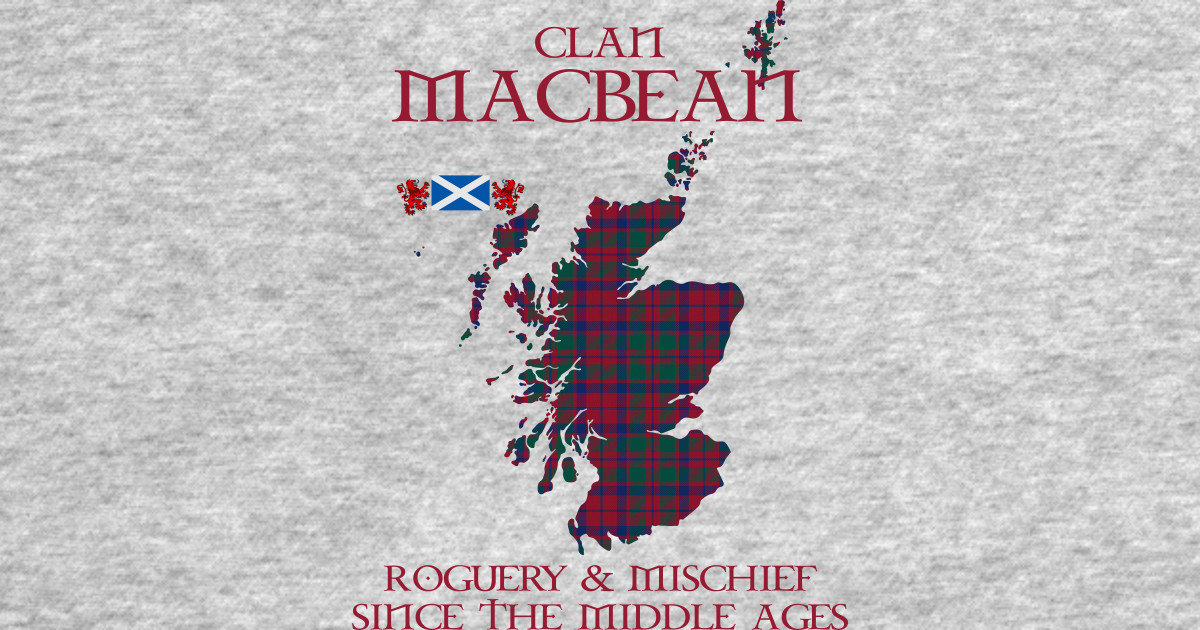 Clan MacBean of Tomatin tartan Scotland map Saltire flag and lion ...