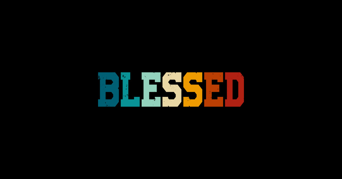 Retro Blessed Thanksgiving - Blessed Thanksgiving - Sticker | TeePublic