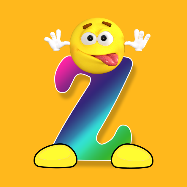 Letter Z Alphabet Smiley Monogram Face Emoji Shirt for Men Women Kids ...