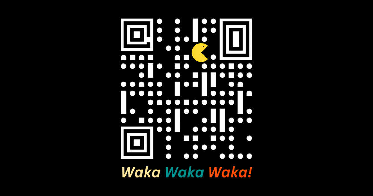 Qr Code Joke Humor Qr Code - Qr Code - Sticker | TeePublic