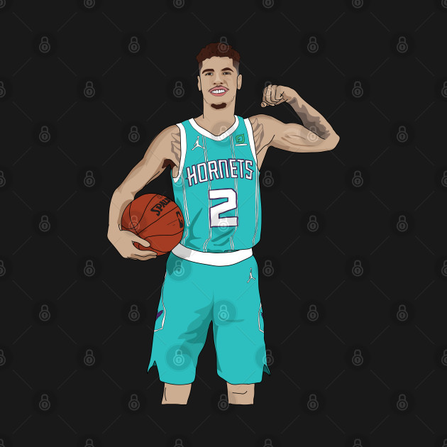 Lamelo Ball Charlotte Hornets - Lamelo - T-Shirt Designed & Sold By ...