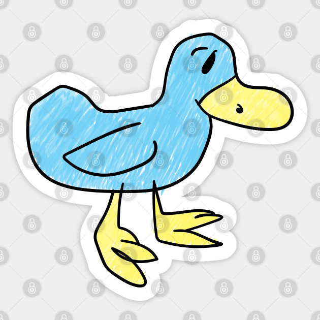 Blue Duck - That's Quacktastic! - Billy Madison - Sticker | TeePublic