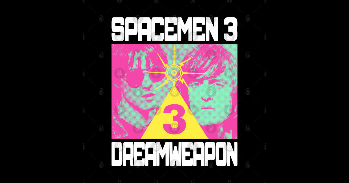 Spacemen 3 - 80s Fanmade - Spacemen 3 - Sticker | TeePublic