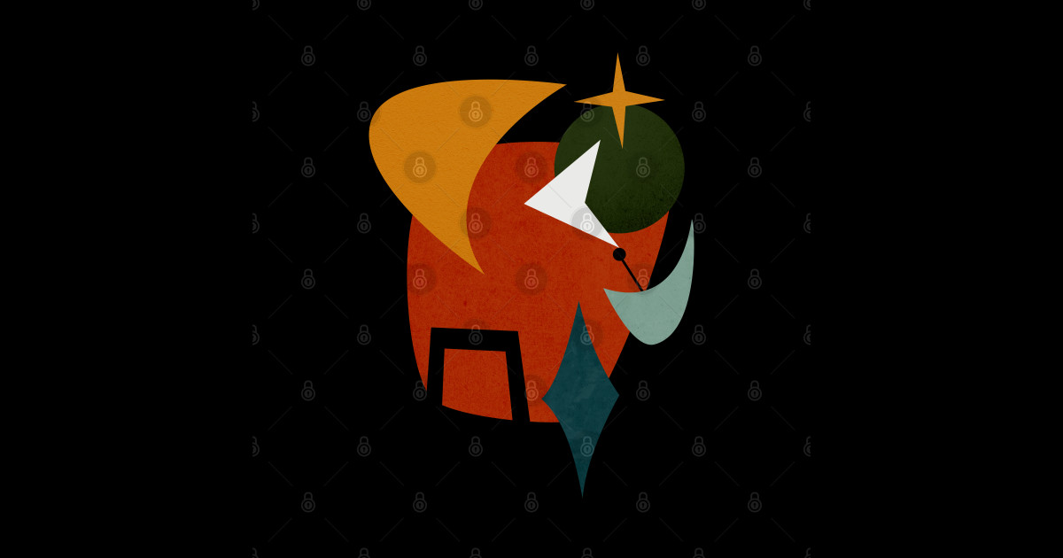 Mid Century Modern 29 - Mid Century - Sticker | TeePublic