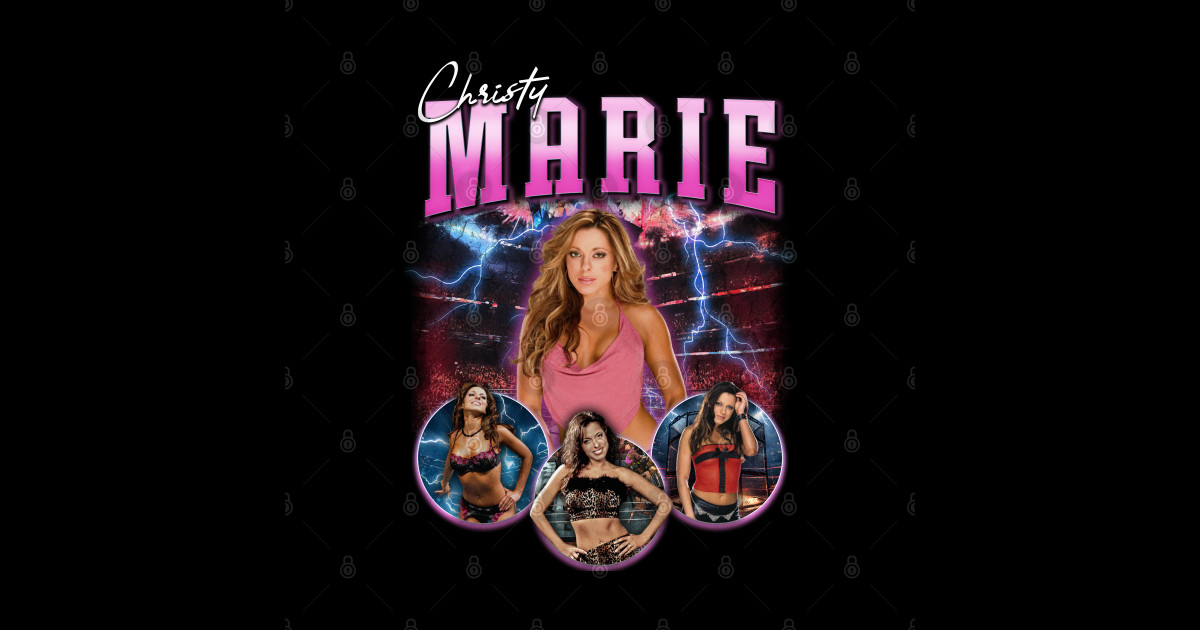 Christy Marie - Wrestler - Sticker | TeePublic