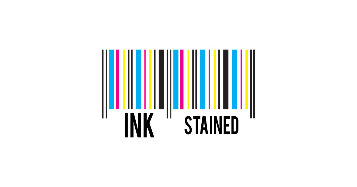 INK STAINED - Barcode - T-Shirt | TeePublic