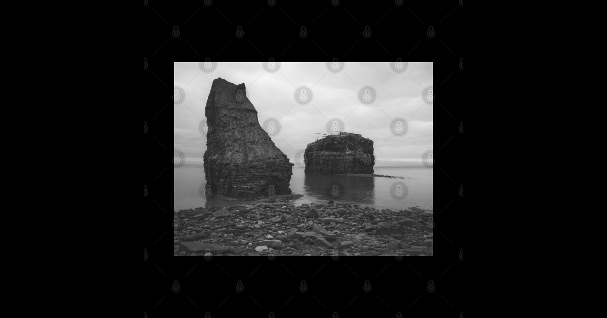 Good Morning at Pokeshaw Rock, New Brunswick Canada v4 - Landscape ...