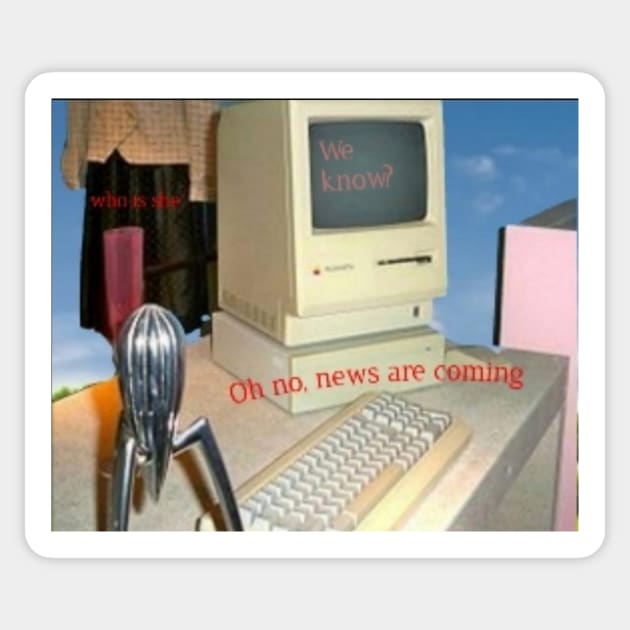 Oh, no, news are coming - Nostalgiacore, dreamcore art - Dreamcore ...